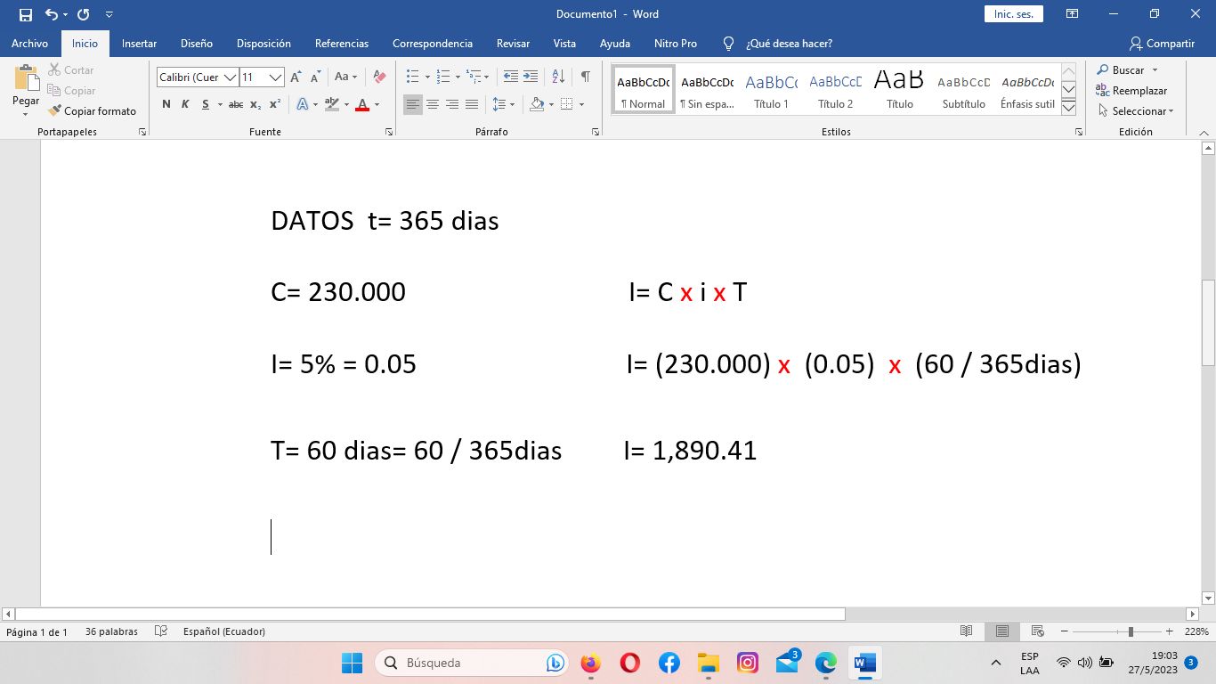 INTERES SIMPLE, EXACTO Y ORDINARIO | Genially