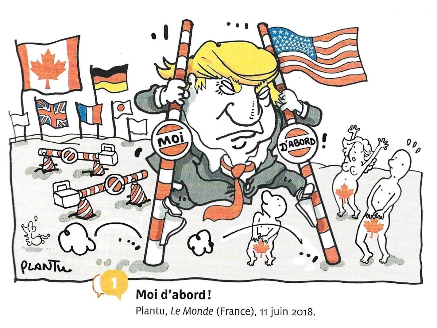 Mission 6 : analyse de caricatures sur la mondialisation | Genially
