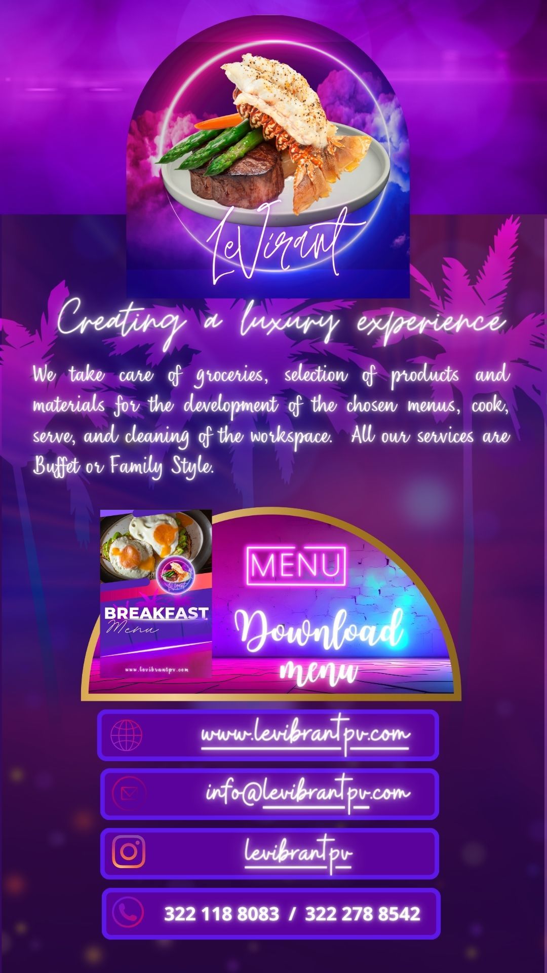 LeVibrant Digital Card | Genially