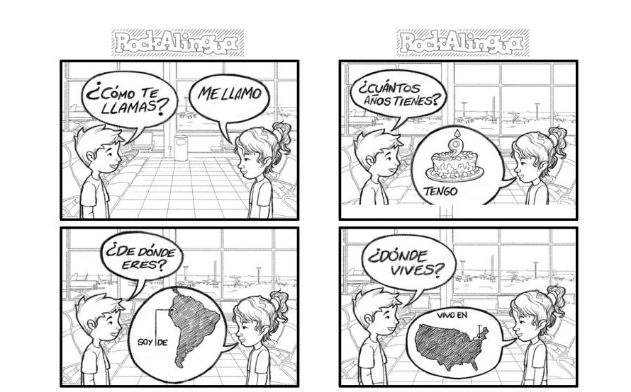 Basic presentation comic