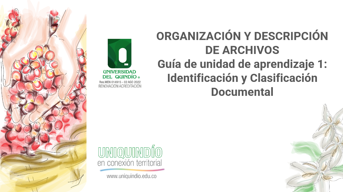 Identificación y Clasificación Documental