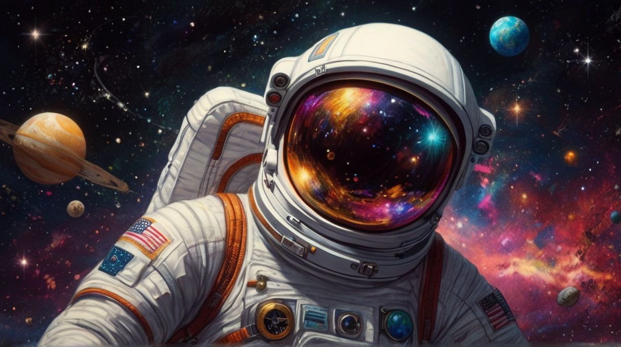 Possessive pronouns - space | Genially