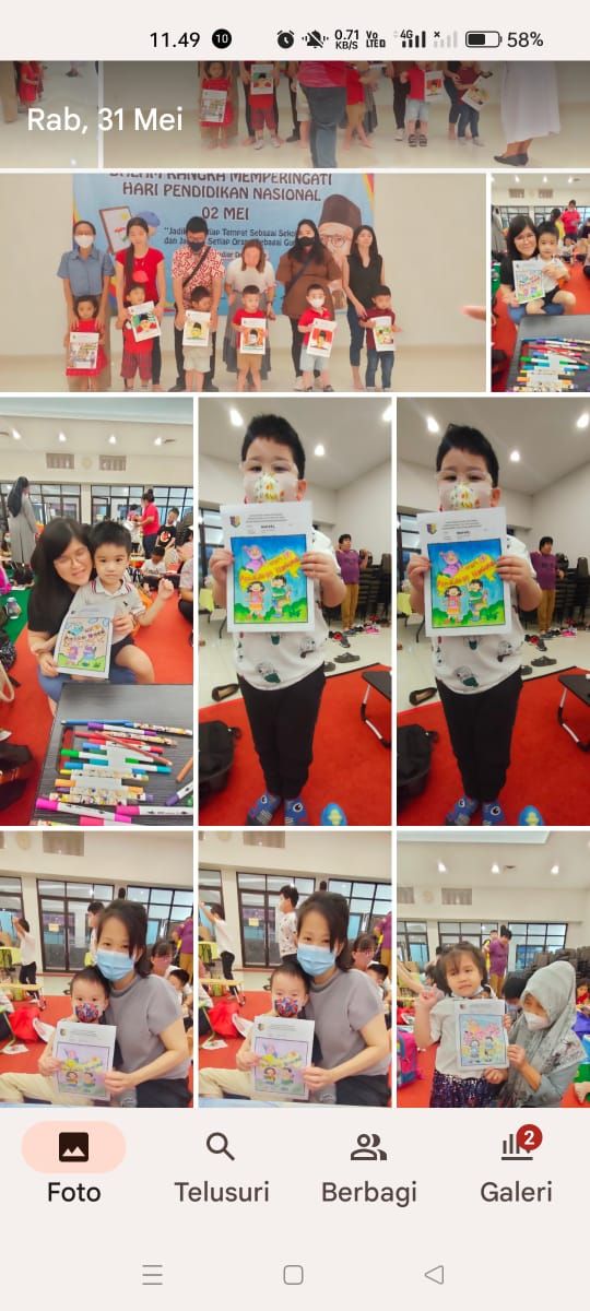 PENDAFTARAN SISWA BARU TK SANTO ANDREAS