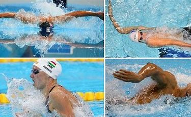Los 4 estilos de natación