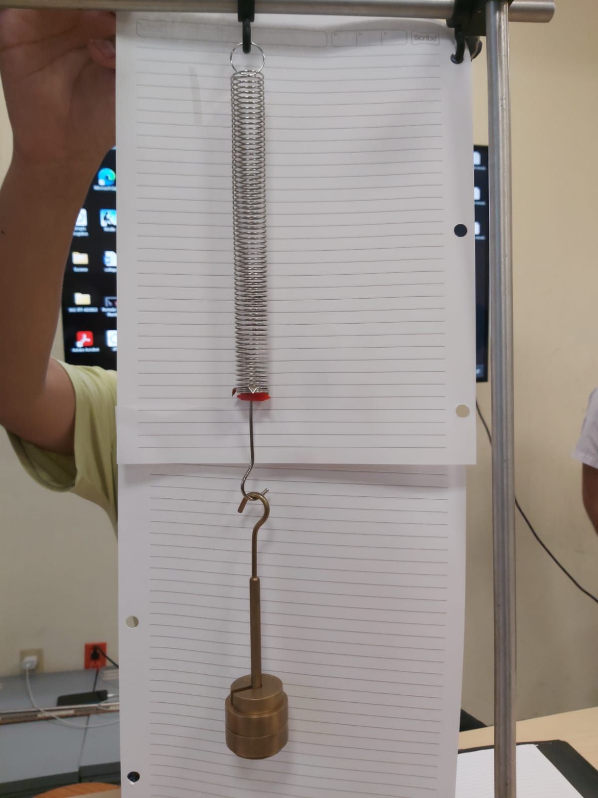 Práctica 1. "Ley de Hooke"