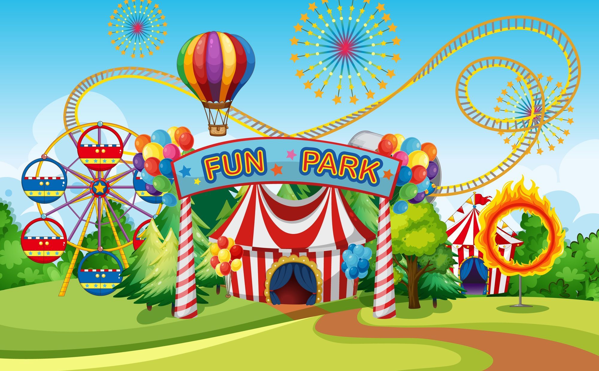 To be at the Fun Park | Genially