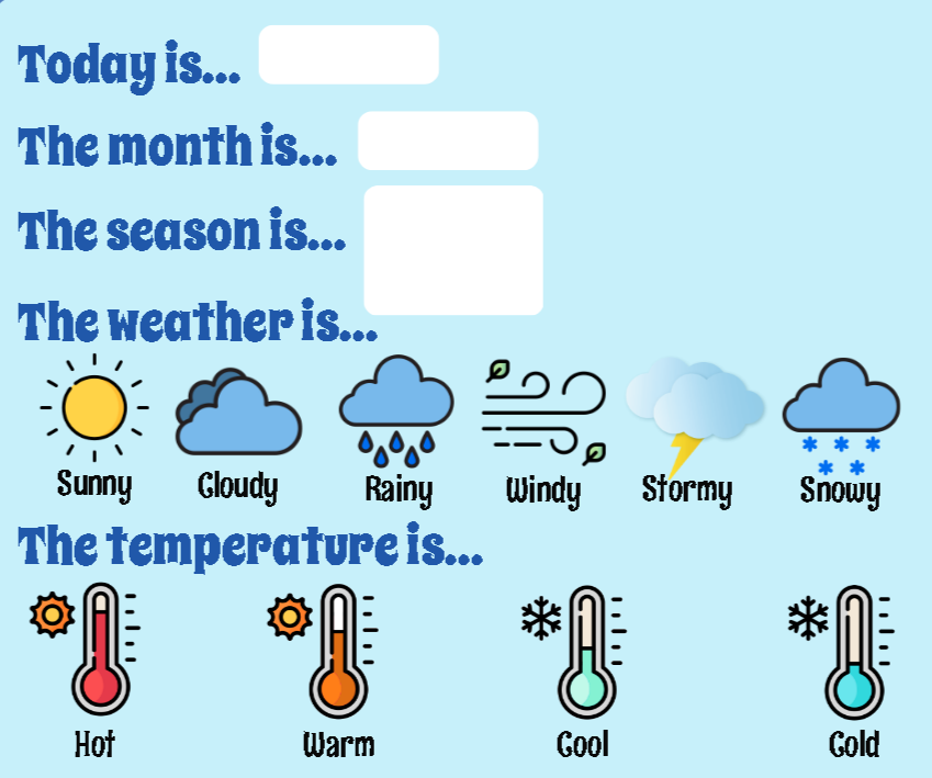 Weather chart | Genially