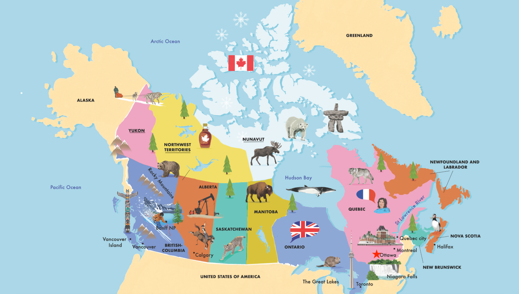 Let's Discover Canada 4e | Genially