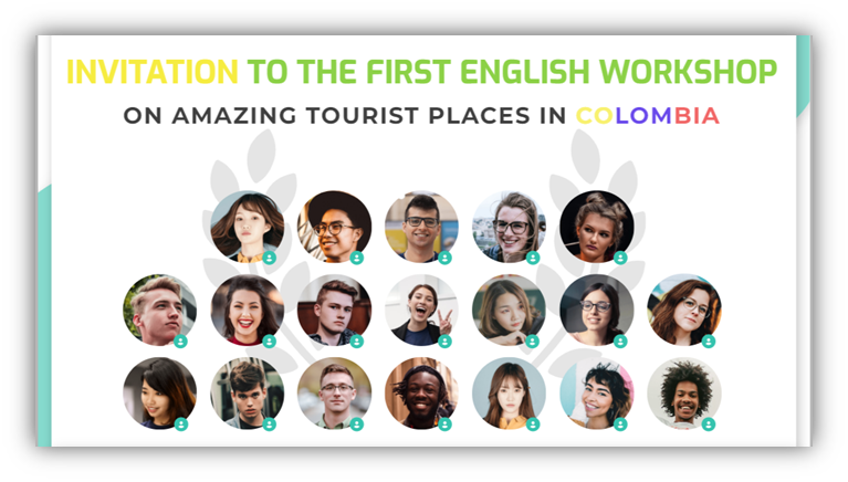 Invitation to an English Workshop | Genially