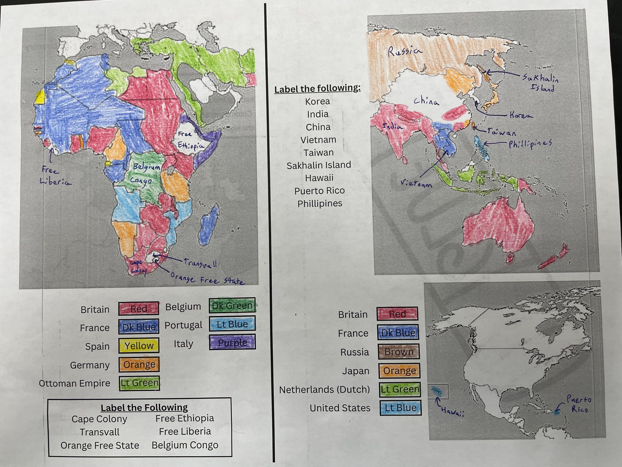 Imperialism Maps | Genially