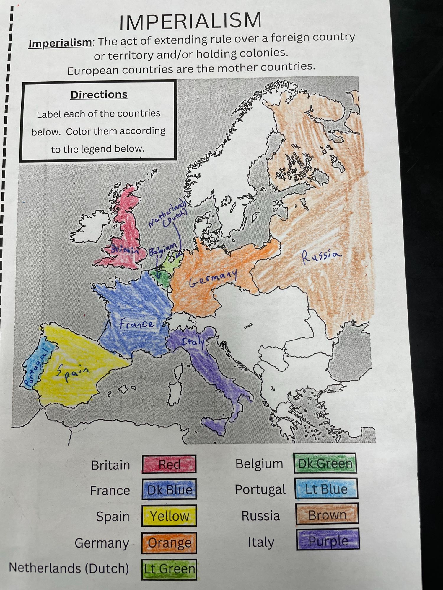 Imperialism Maps | Genially
