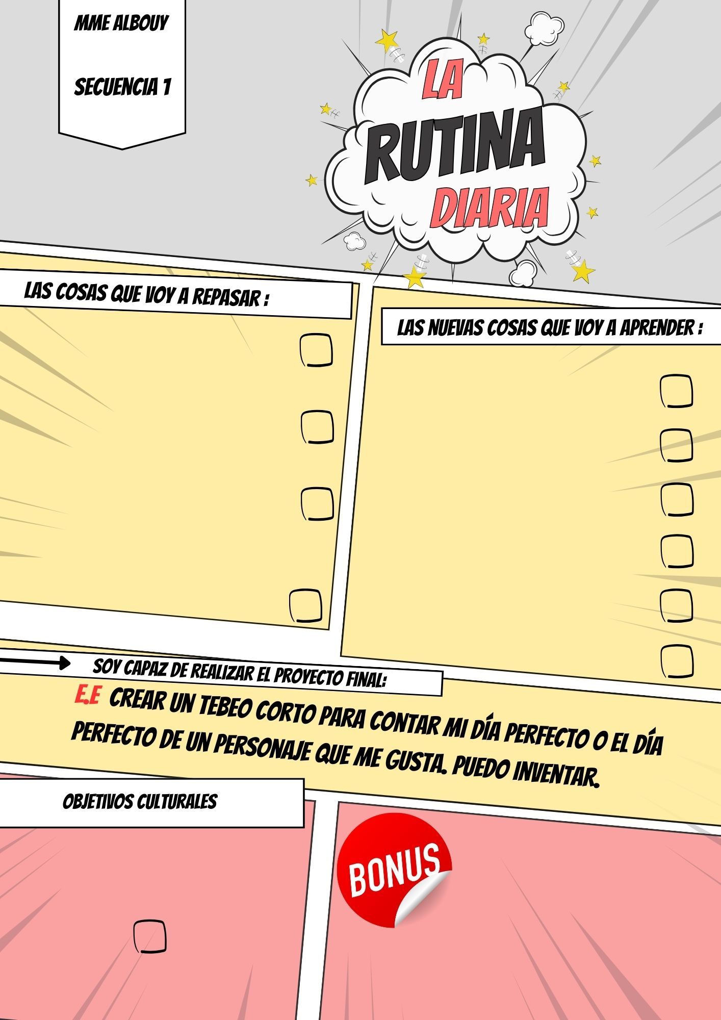 La rutina | Genially