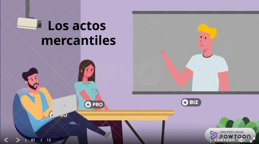 Actos mercantiles y Actos de comercio