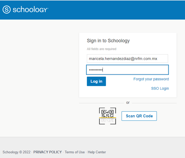 Como entrar a schoology MMFS | Genially