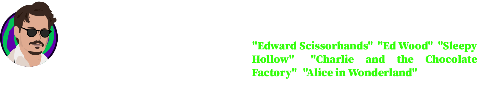 Infografía Tim Burton