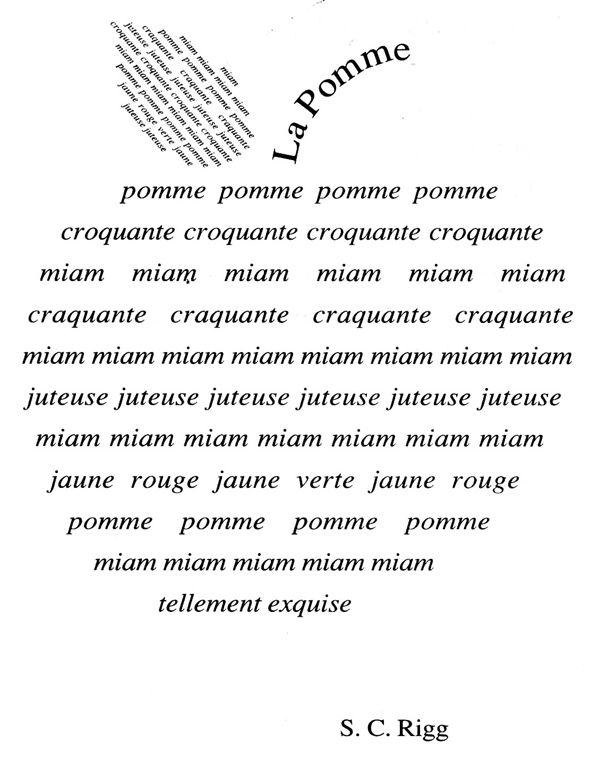 Les calligrammes, Giullaume Apollinaire | Genially