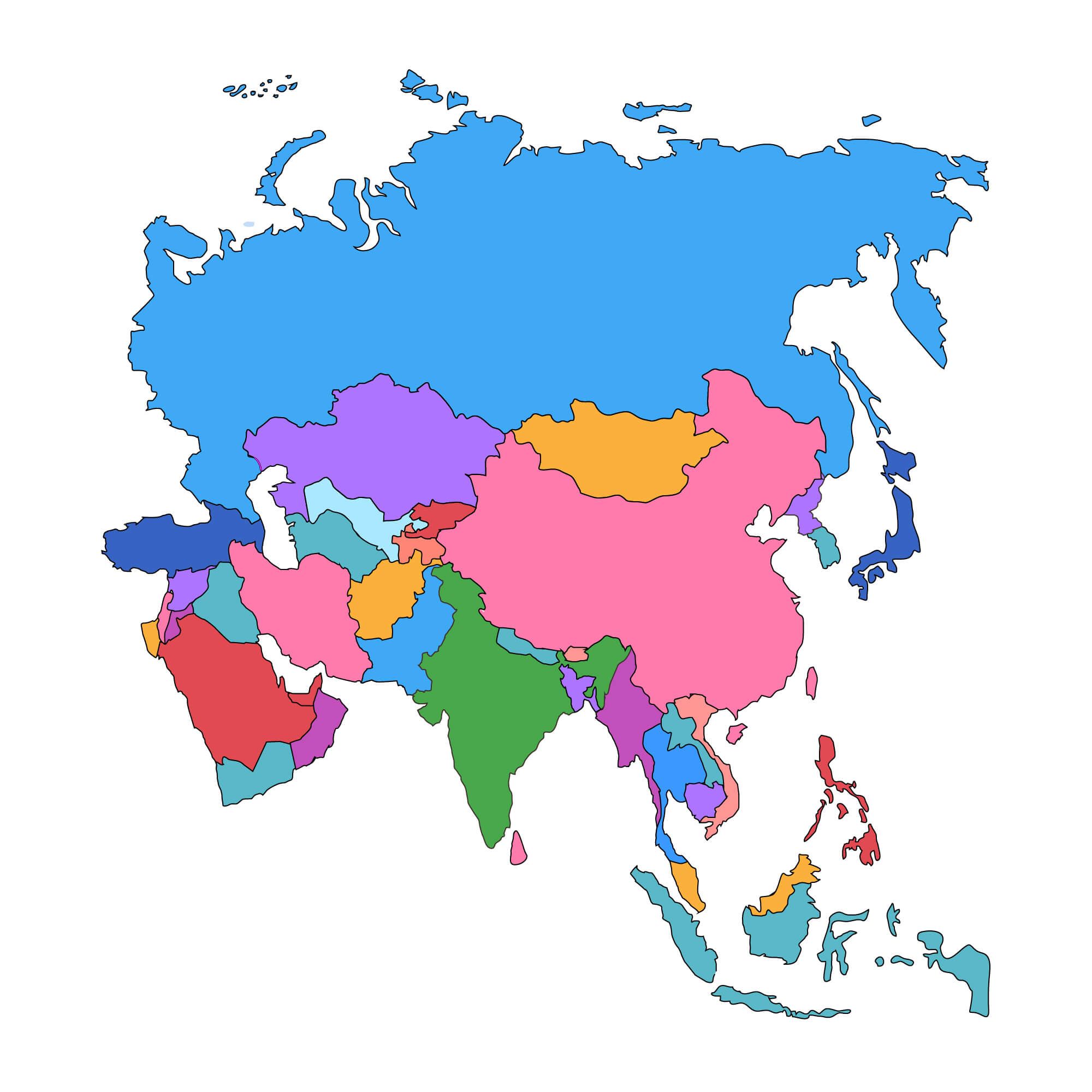 MAPA ASIA | Genially