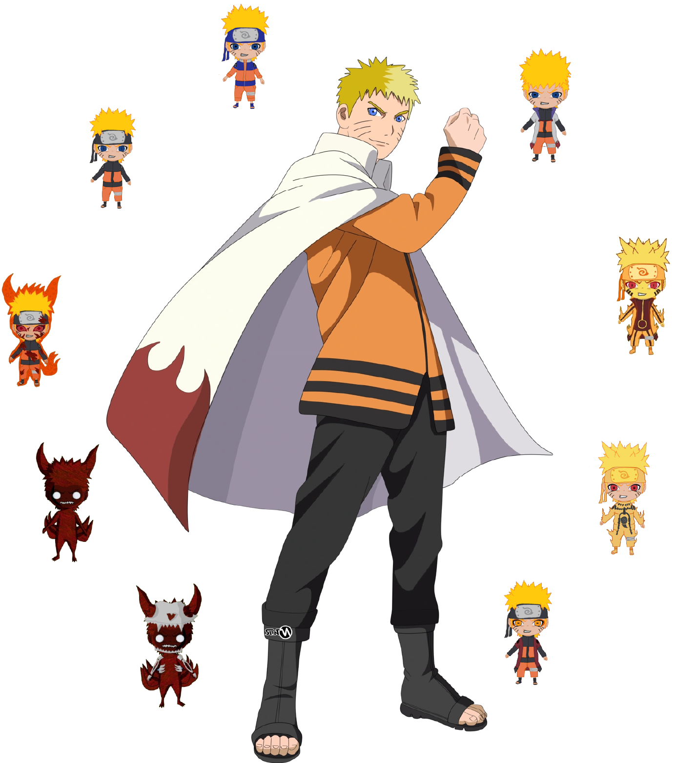 Naruto Infografia Interactiva