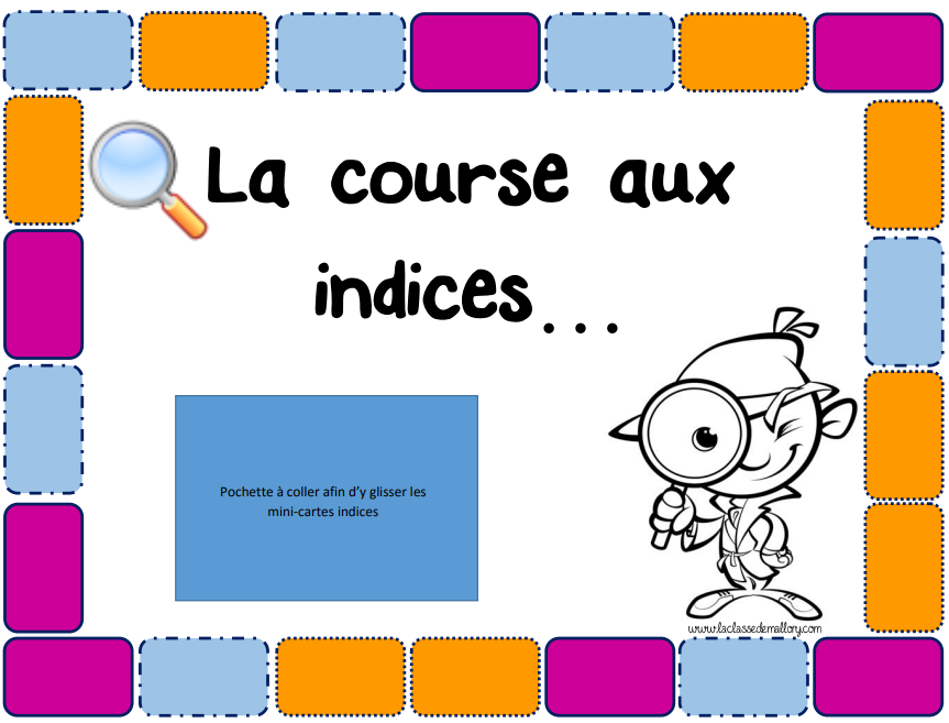 course aux indices | Genially