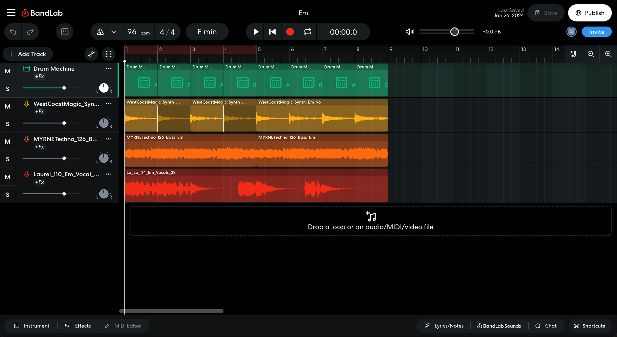 Bandlab - Main Window | Genially