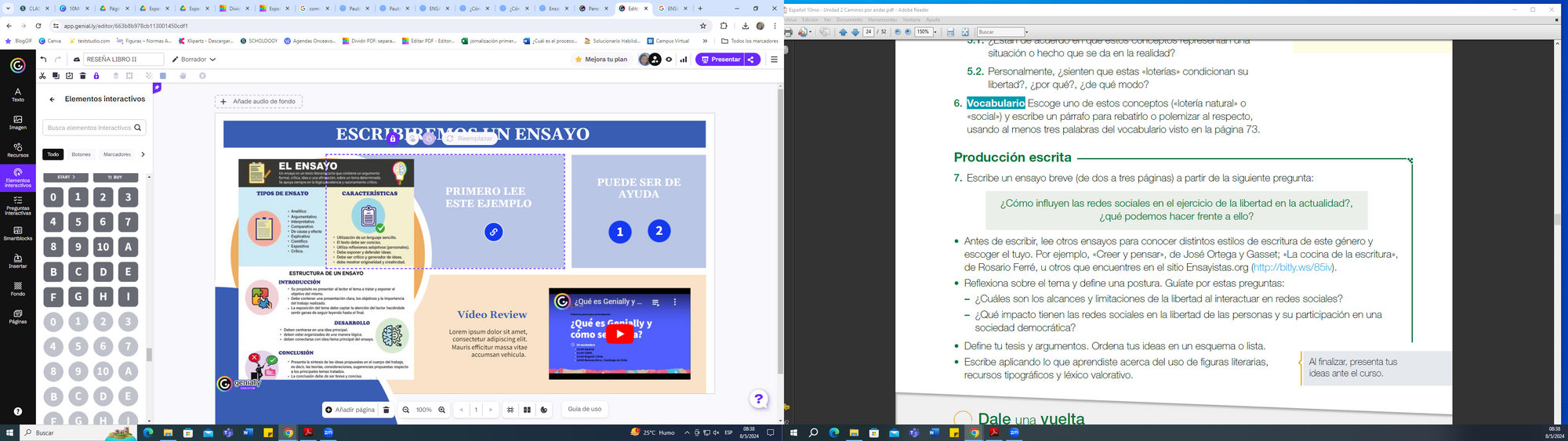 10MO A CREAR SEMANA DEL 13 AL 16 MAYO | Genially