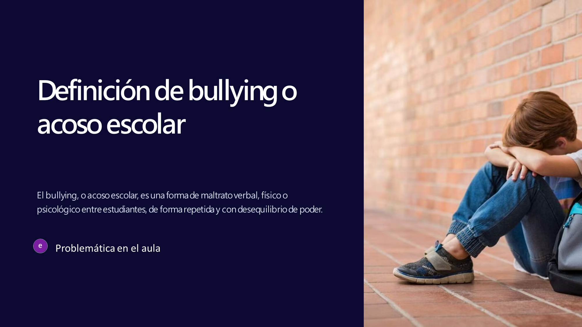 Bullying o acoso escolar | Genially