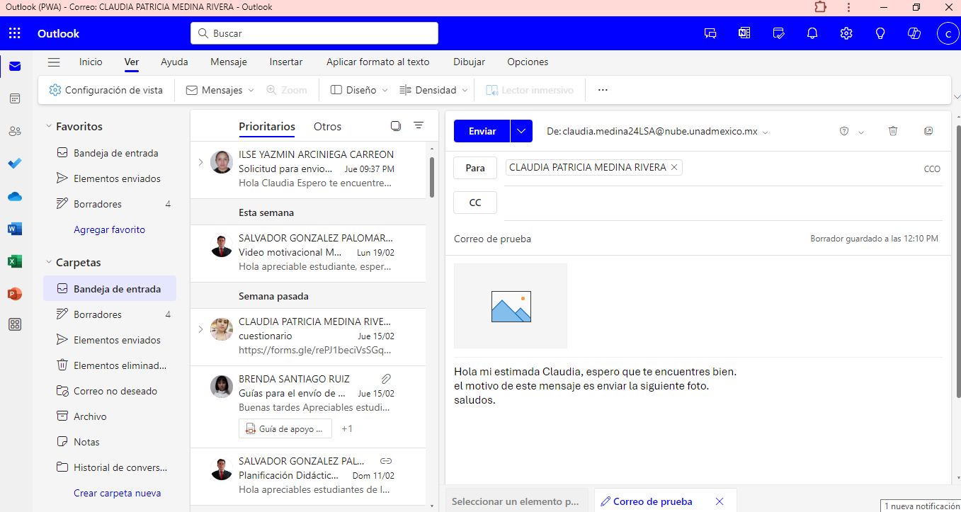 Correo electronico outlook | Genially