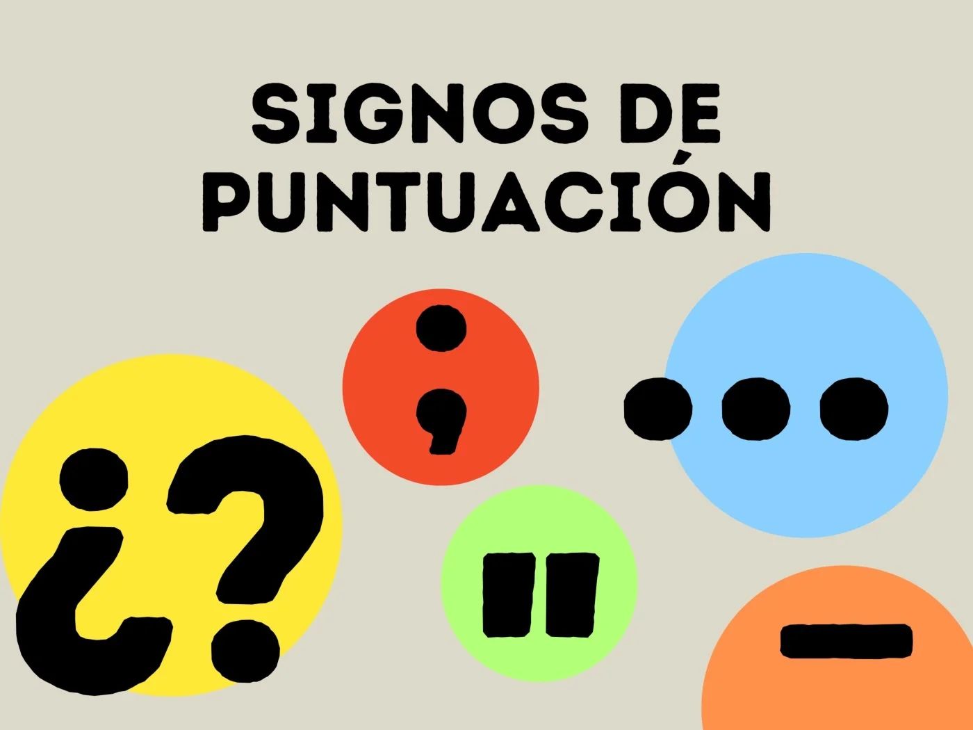Infografía-signo de puntuación | Genially