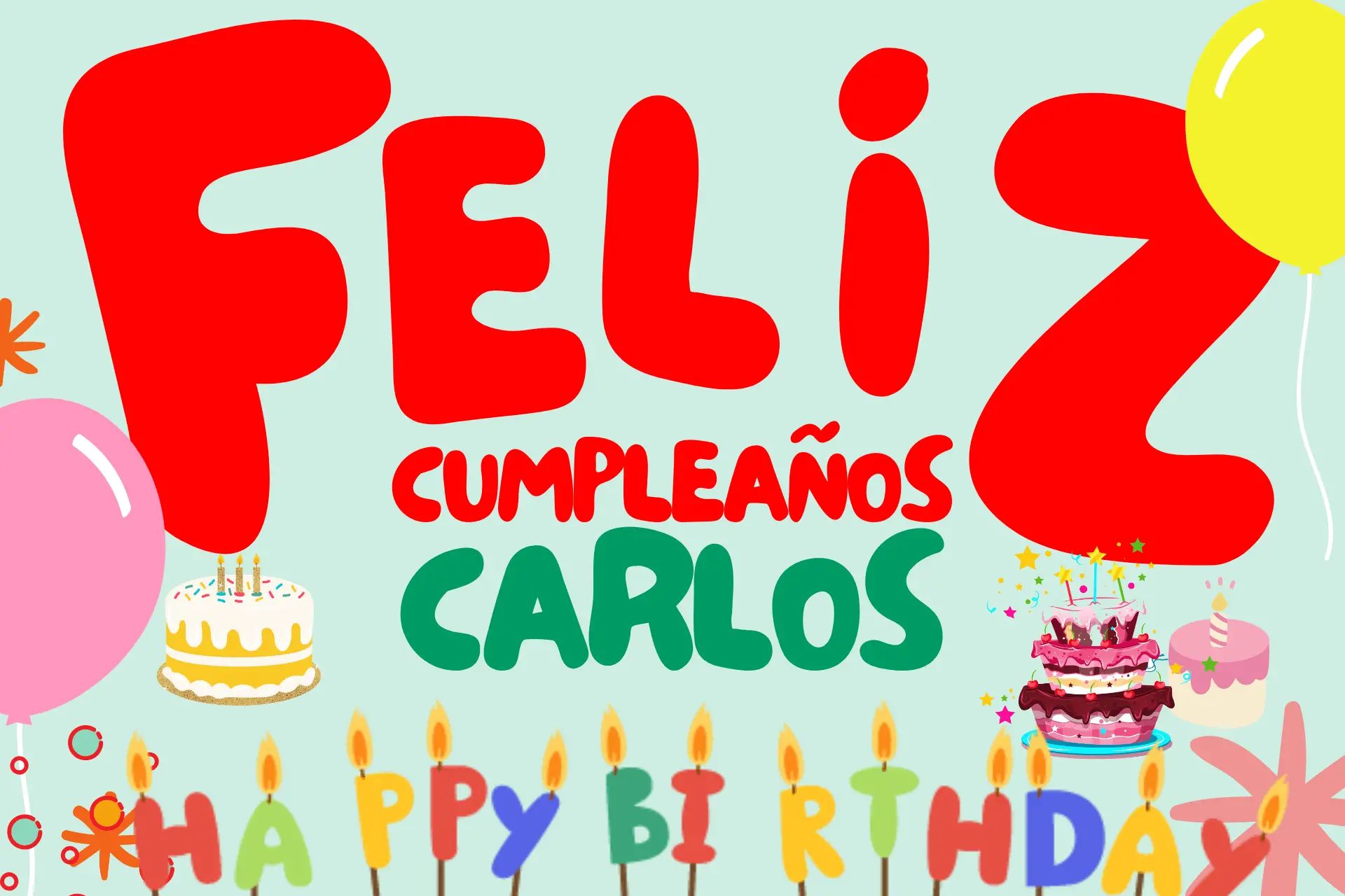 Cumpleaños Carlos