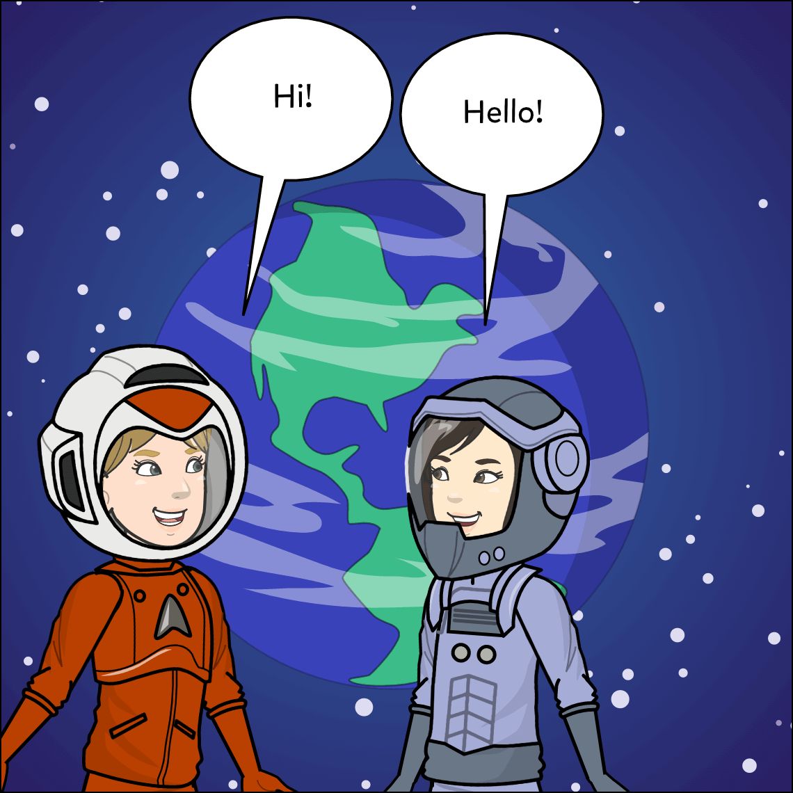 Greetings, introductions & farewells | Genially