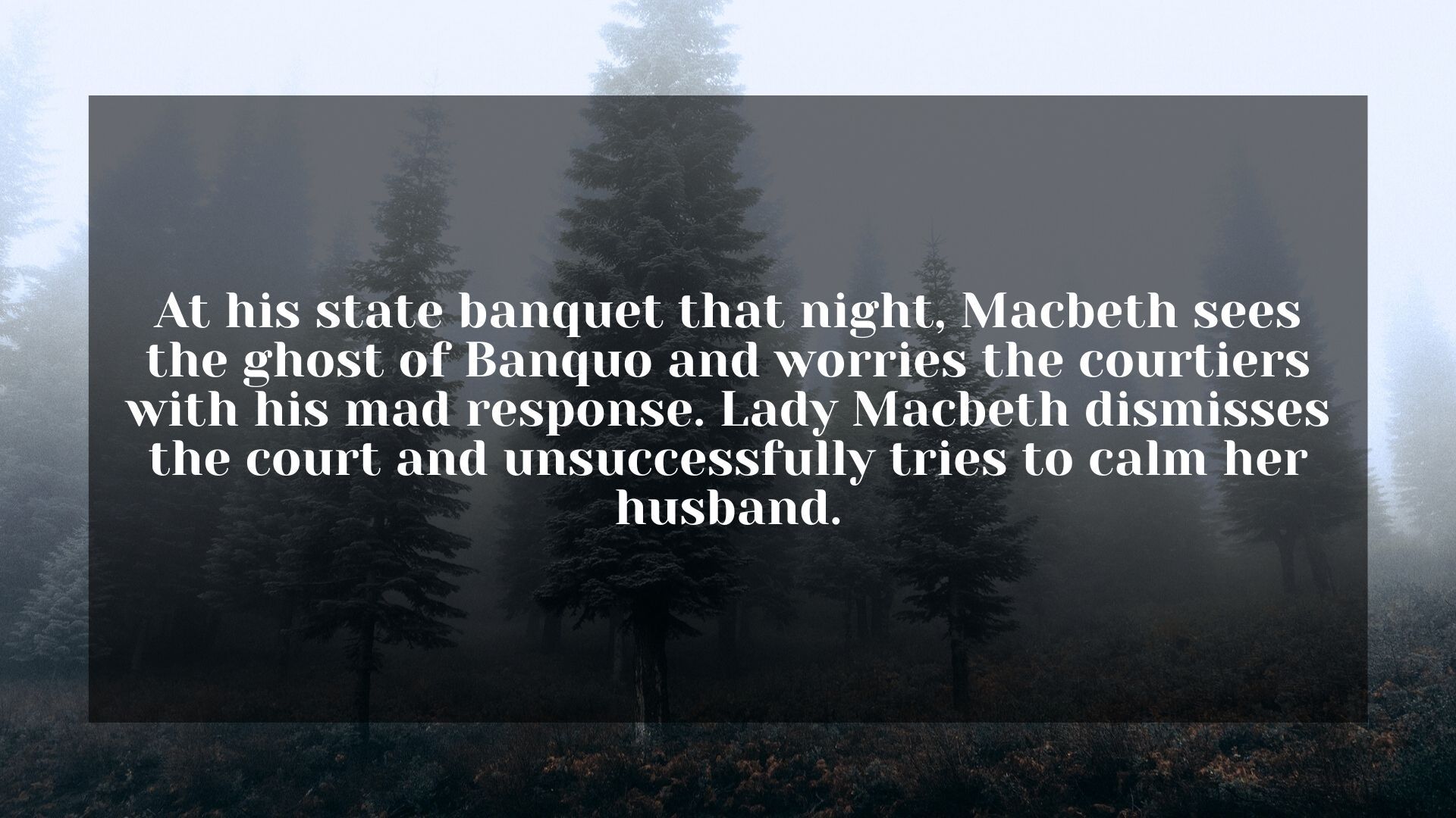 Macbeth plot | Genially