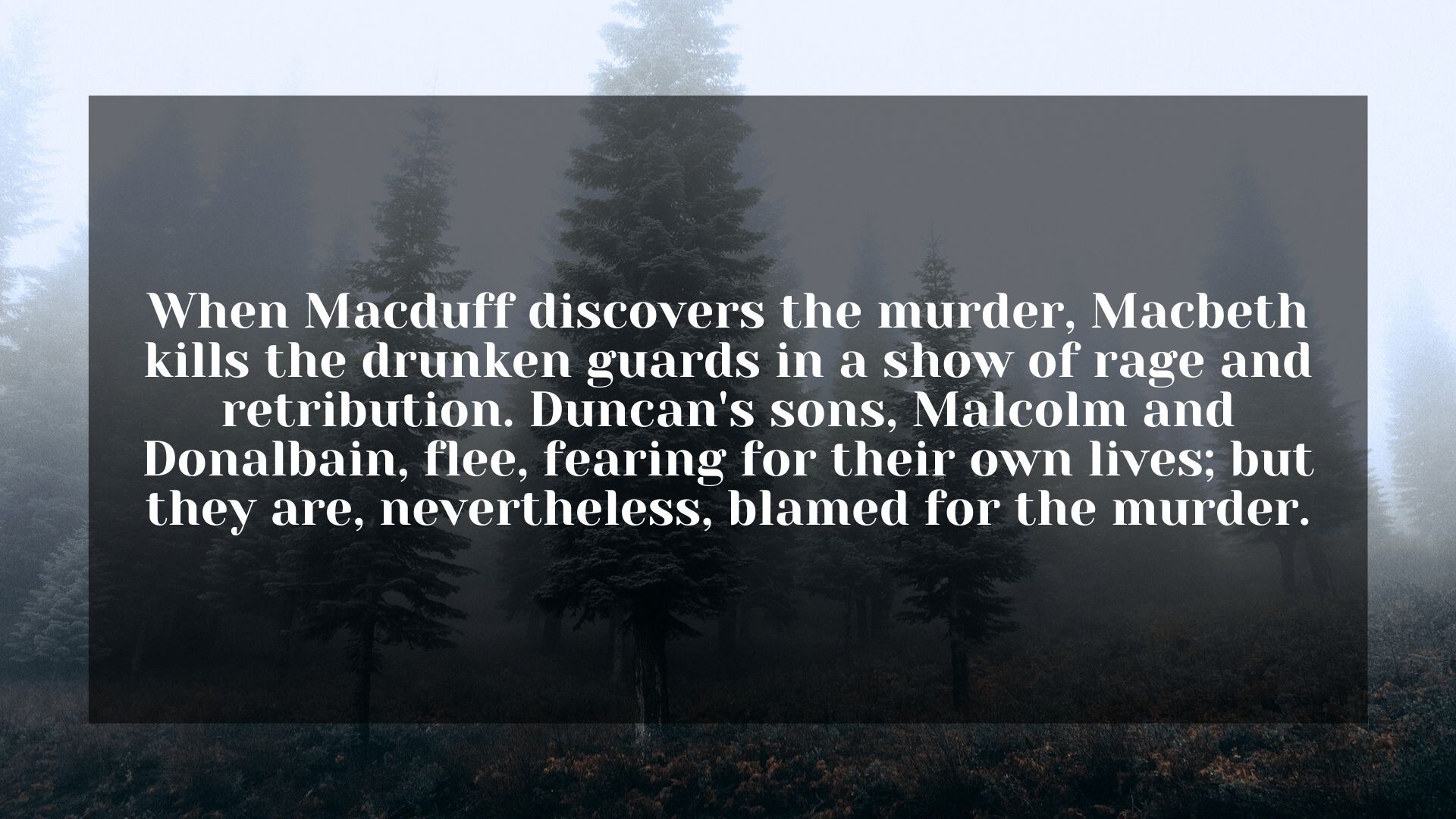 Macbeth plot | Genially
