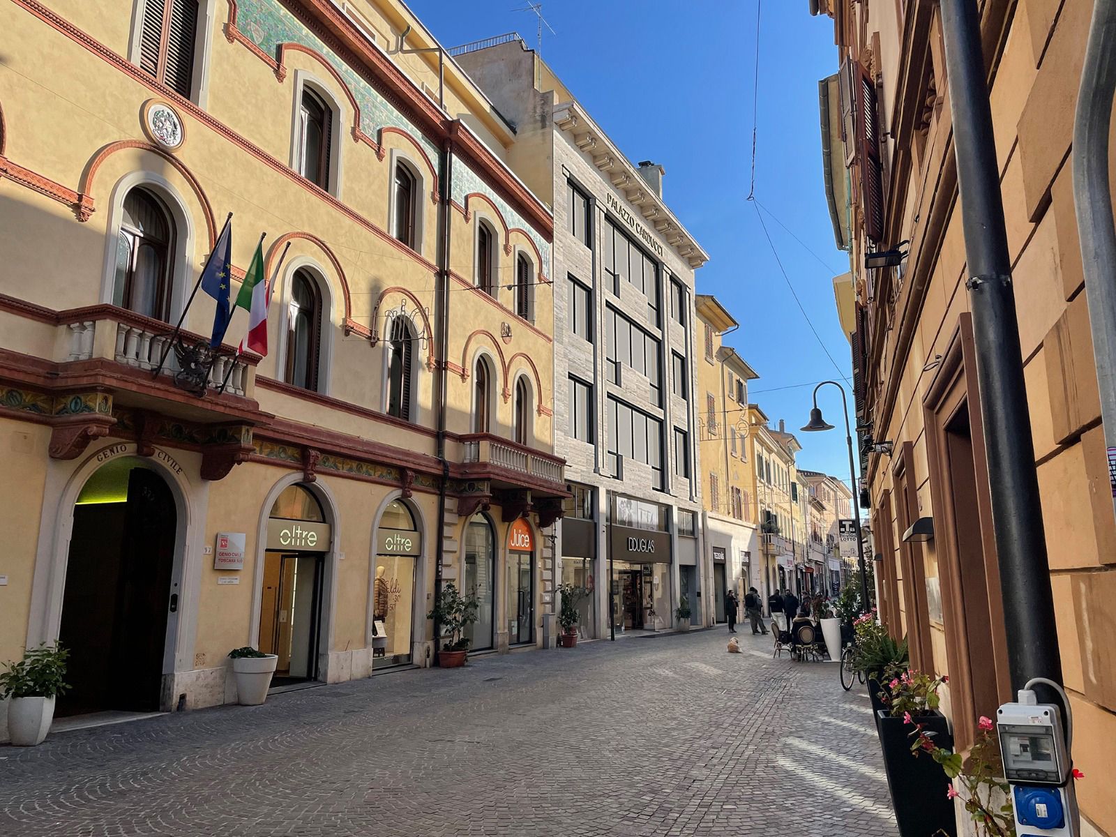 Grosseto city centre map